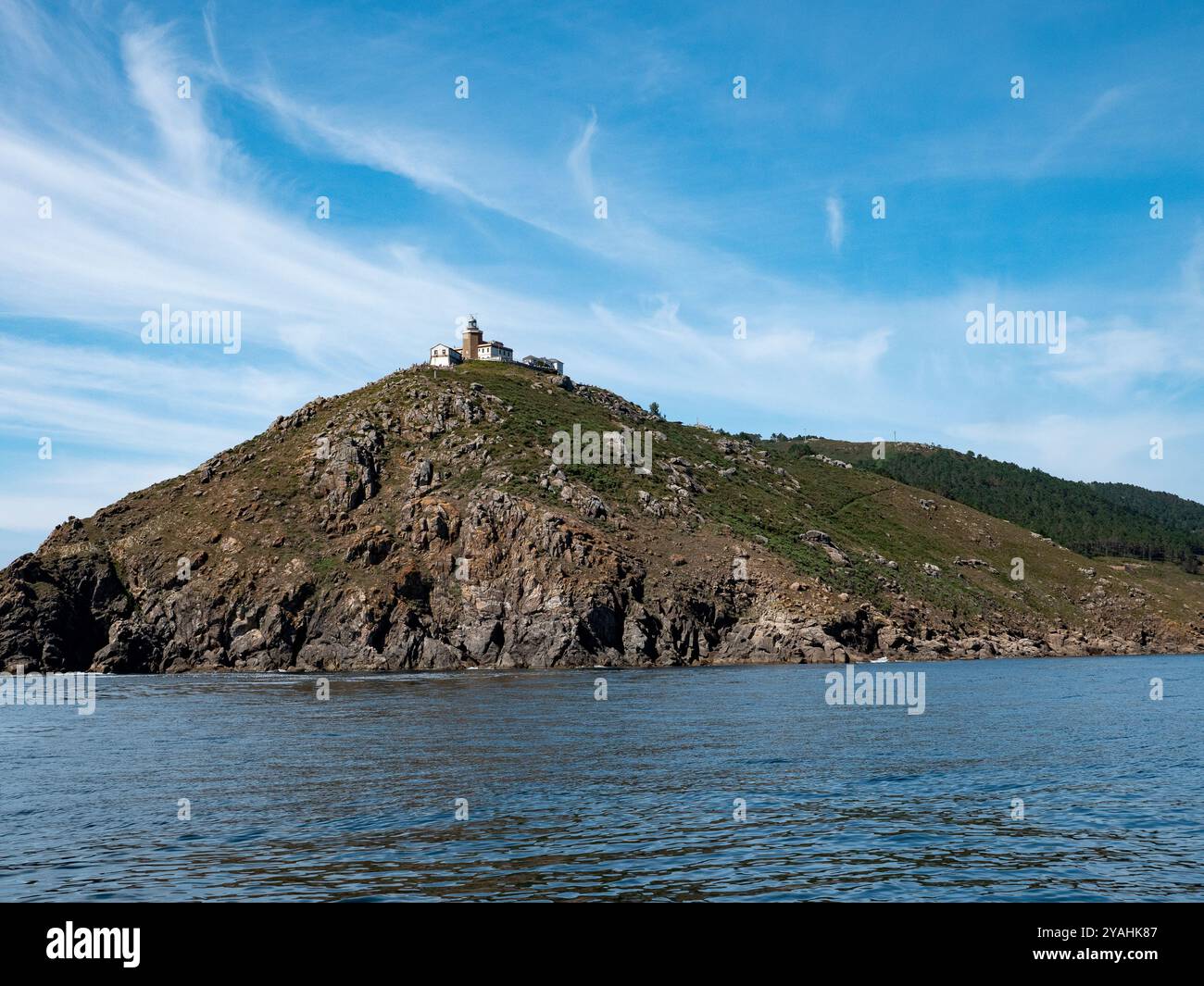 Finisterre lighthouse in galicia hi-res stock photography and images ...