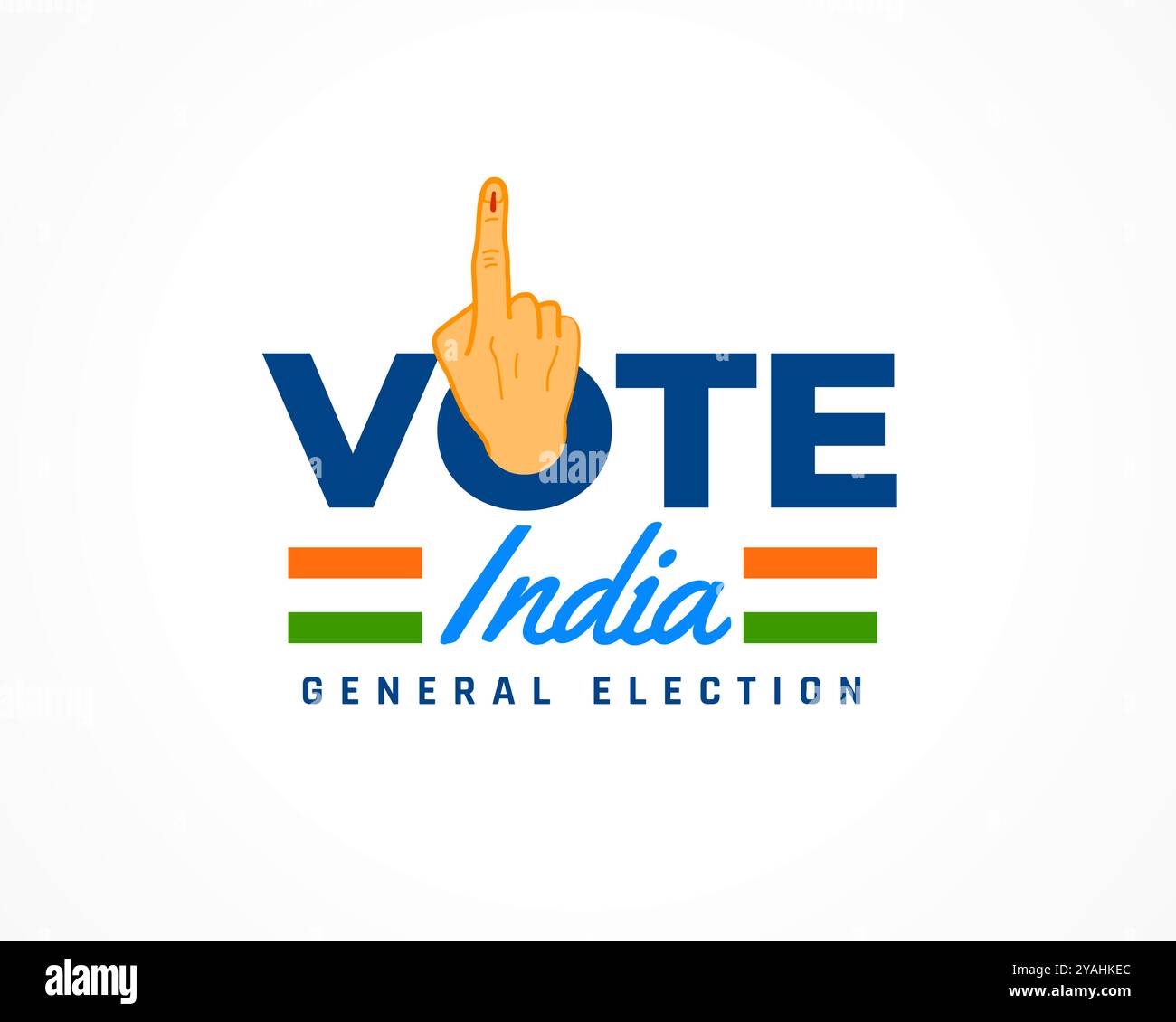 creative vote india general election background for social awareness ...