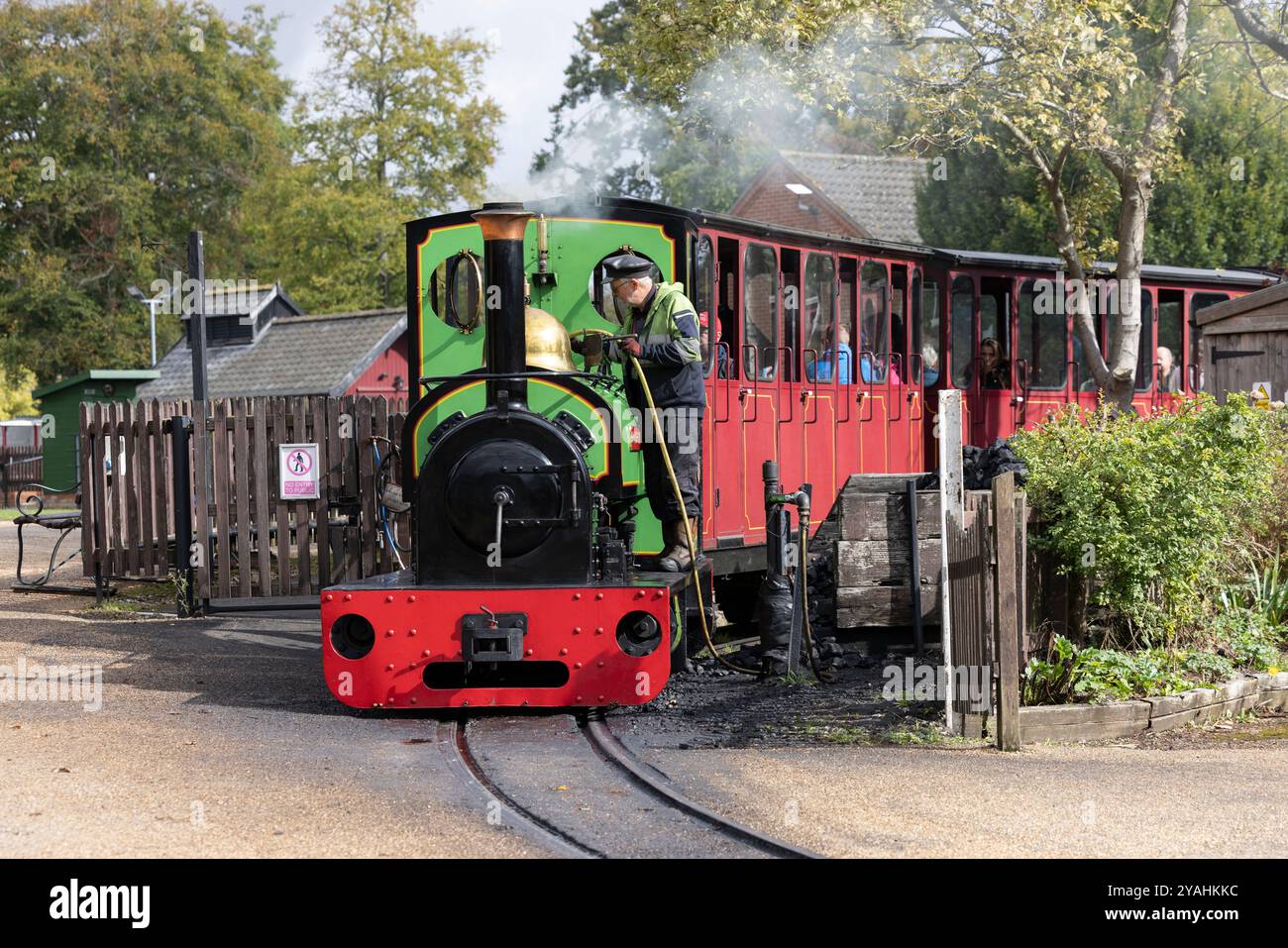 Bressingham Steam Museum & Gardens where huge electric pylons were ...