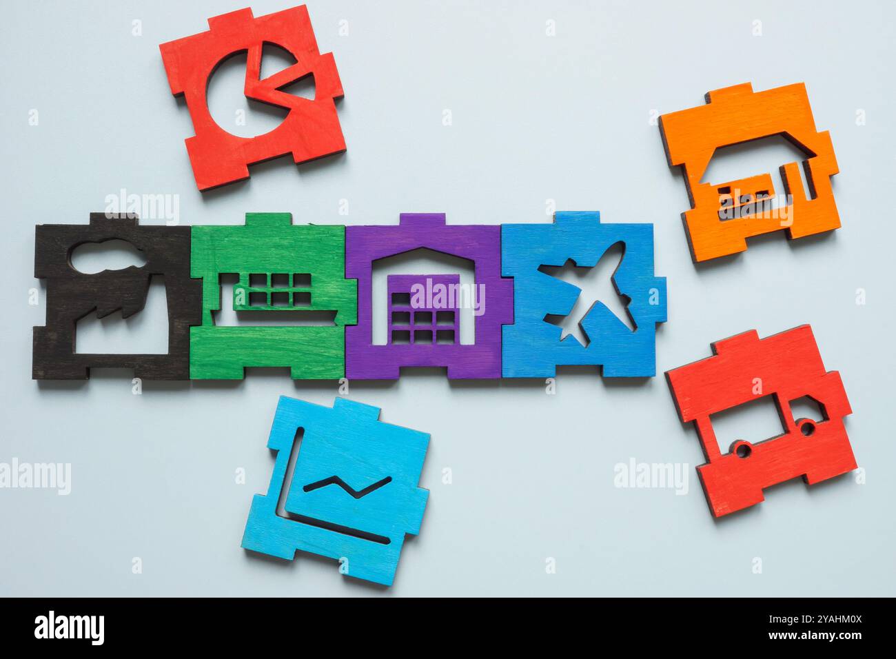 Puzzle about logistics and supply. Complexity of supply chain ...
