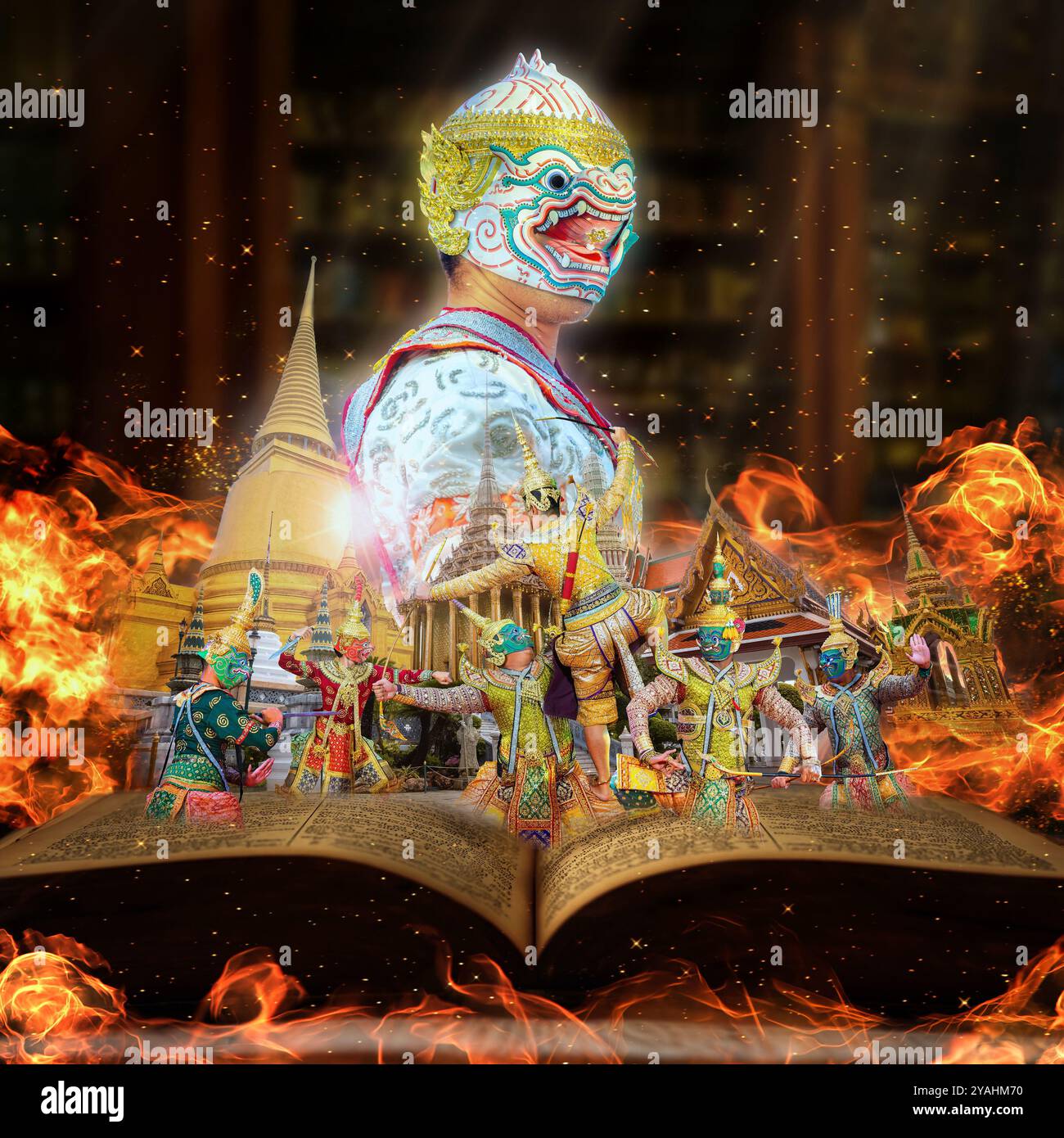 Khon Masked Dance Characters, a UNESCO Intangible Cultural Heritage ...