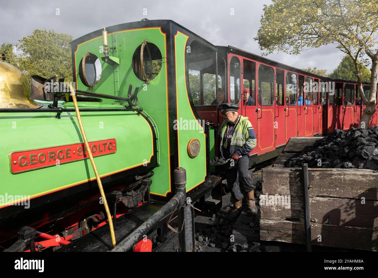 Bressingham Steam Museum & Gardens where huge electric pylons were ...