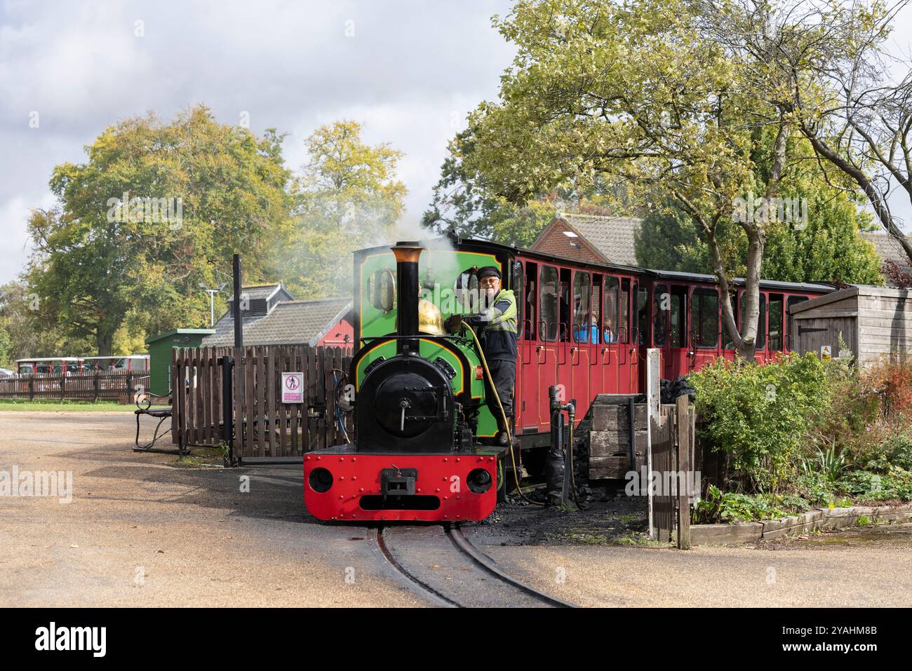 Bressingham Steam Museum & Gardens where huge electric pylons were ...