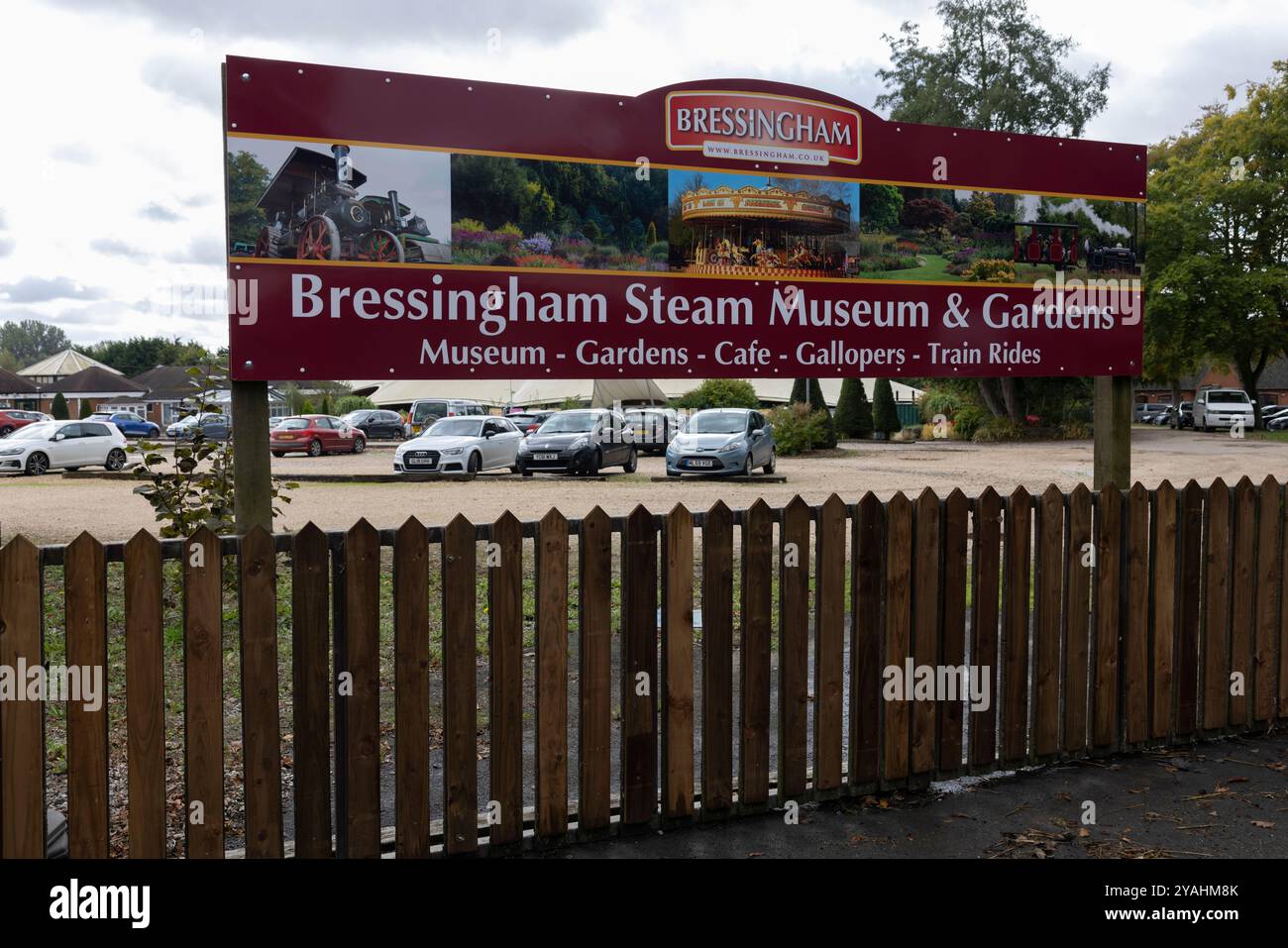 Bressingham Steam Museum & Gardens where huge electric pylons were ...