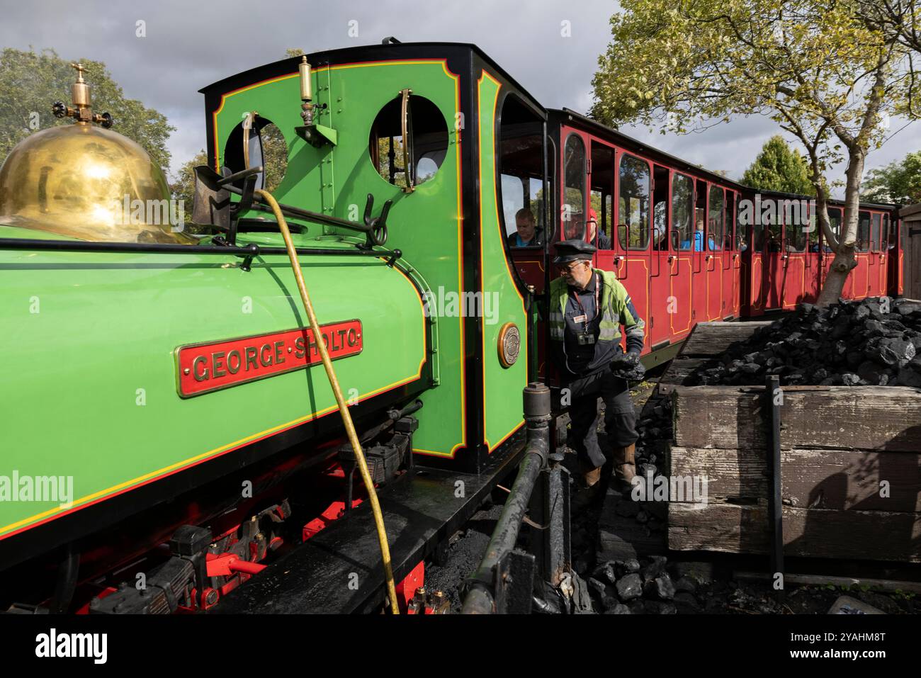 Bressingham Steam Museum & Gardens where huge electric pylons were ...