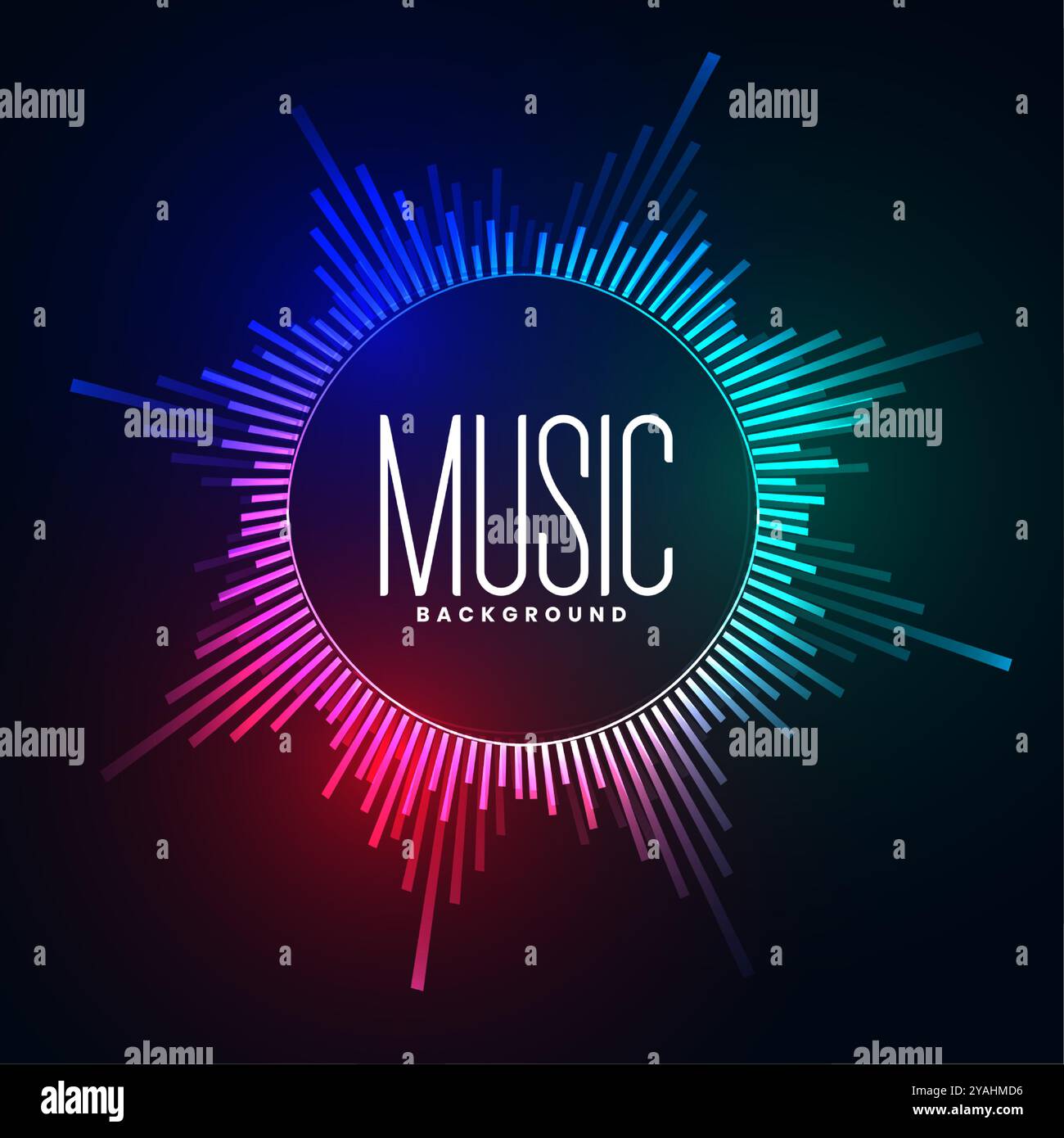digital audio tune frequency background for entertainment concert ...