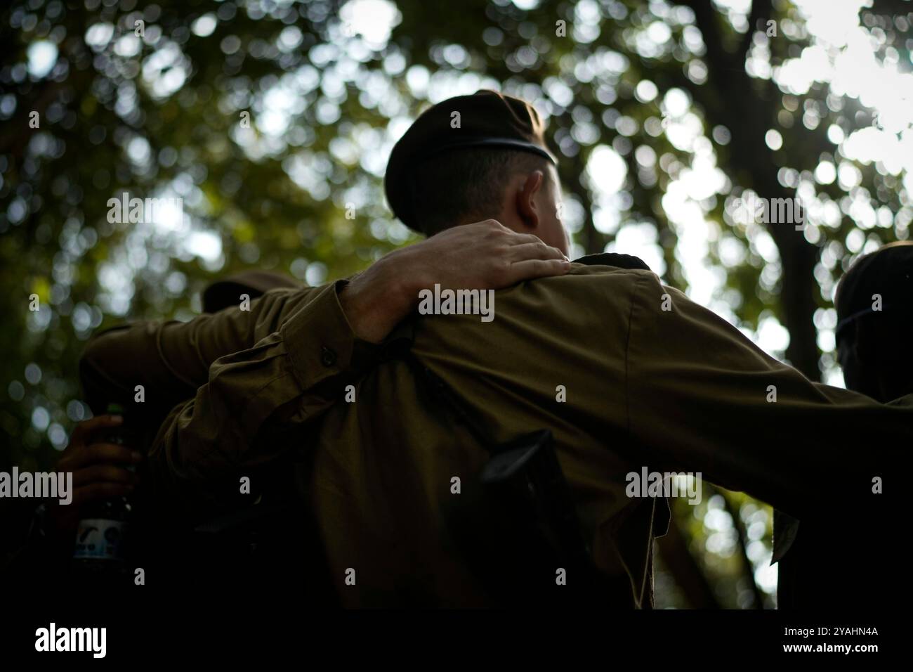 Israeli soldiers mourn Sgt. Amitai Alon, killed Sunday by a Hezbollah ...