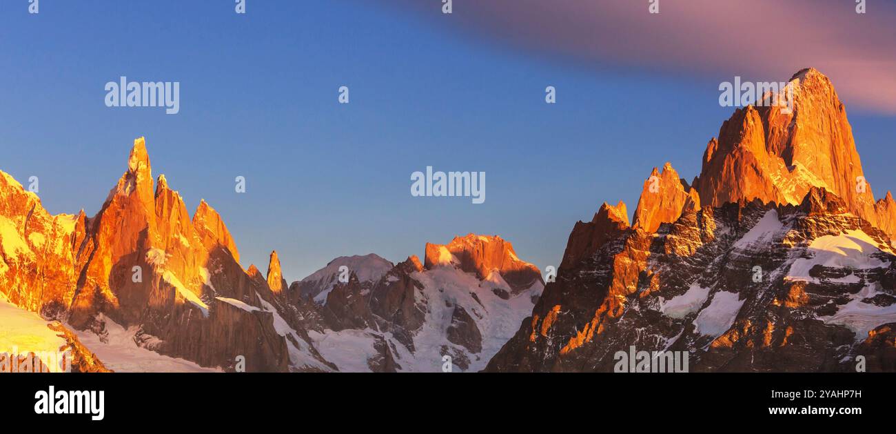 Famous Cerro Fitz Roy and Cerro Torre- one of the most beautiful and ...