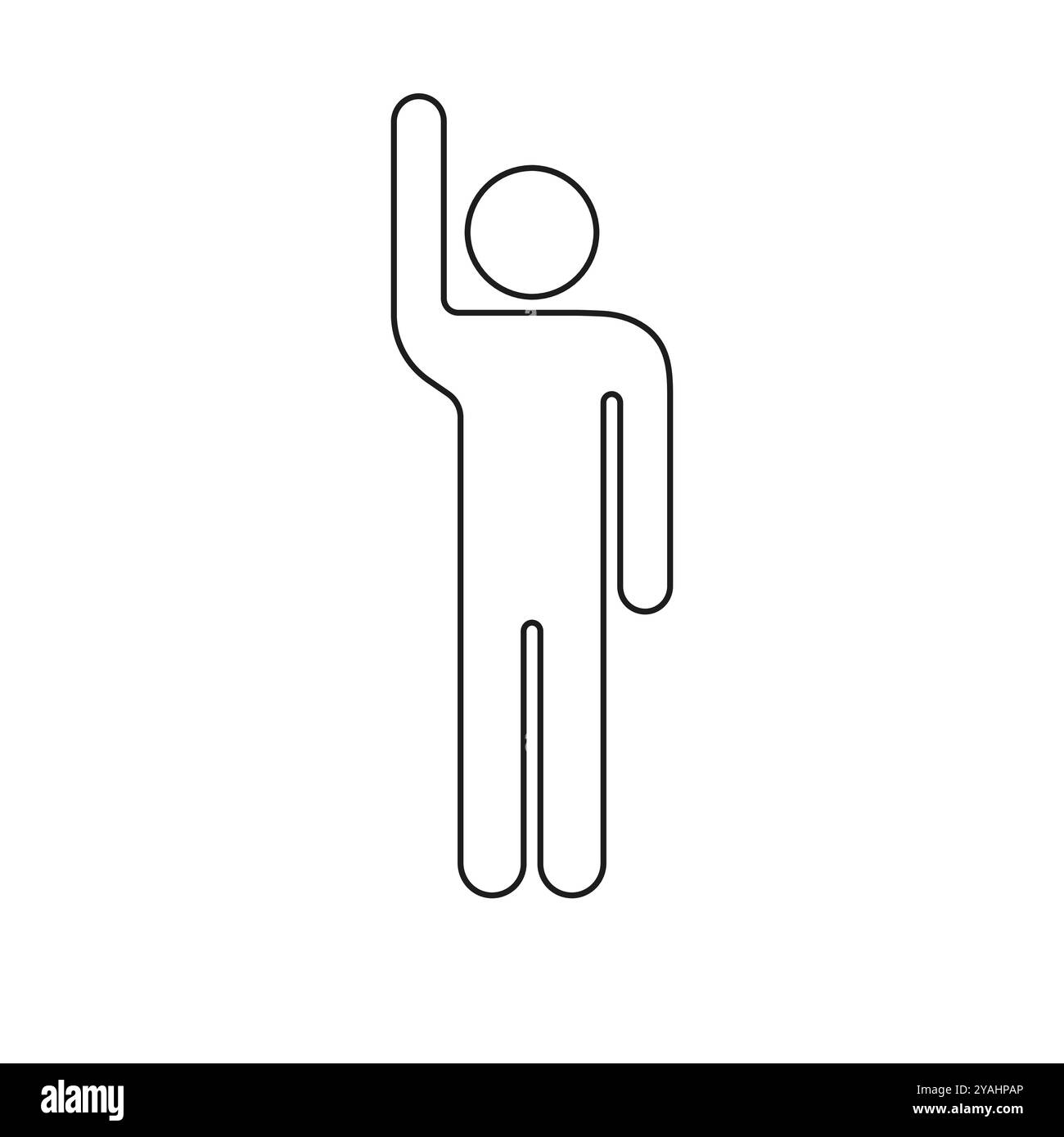 Welcome hand position Stock Vector Images - Alamy