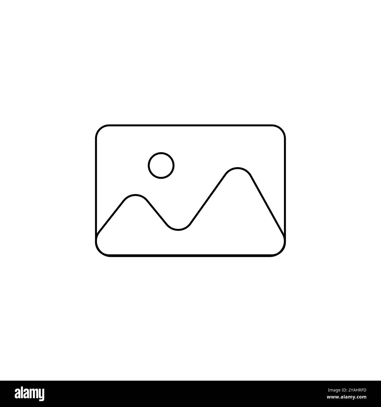 Upload image icon. Vector illustration Stock Vector Image & Art - Alamy