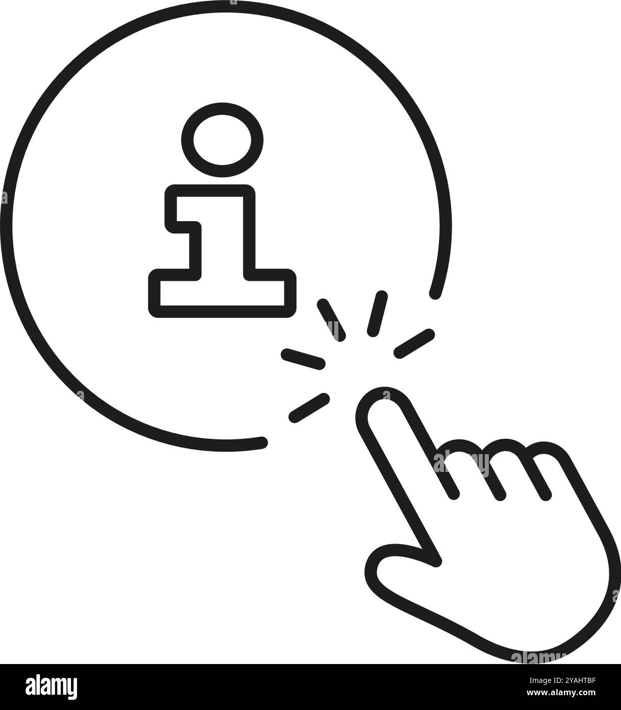 Clicks guide Stock Vector Images - Alamy