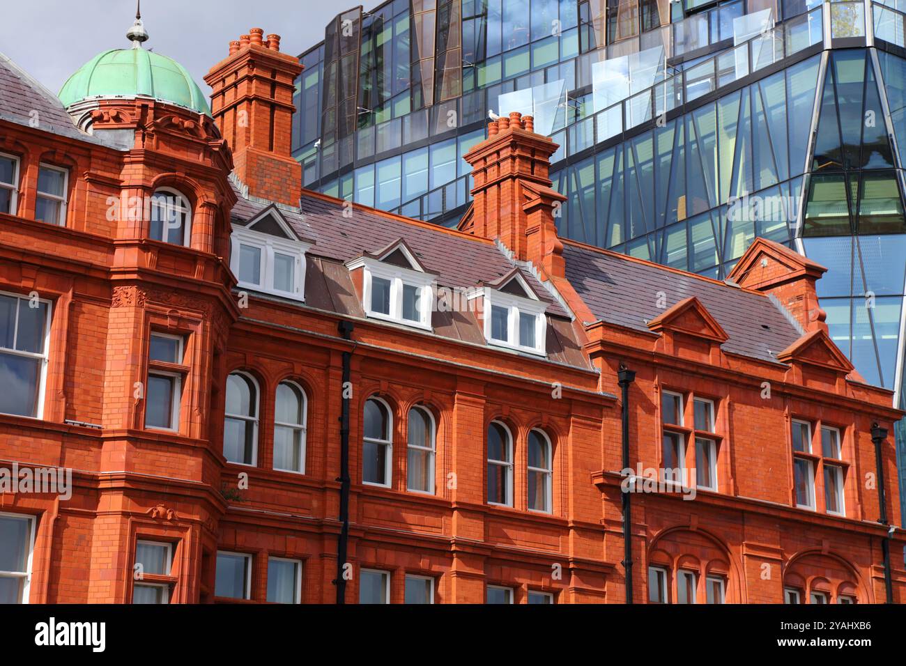 Historic office building in North Wall Quay in Dublin, Ireland ...