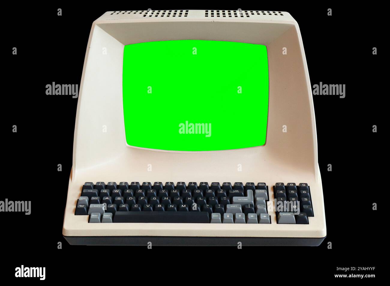 1980s computer terminal hi-res stock photography and images - Alamy