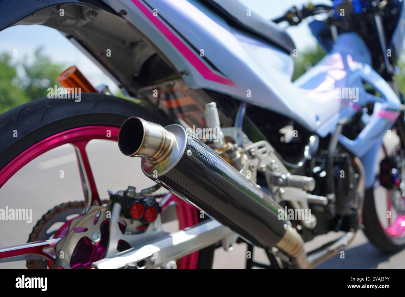 Underbone motorcycle hi-res stock photography and images - Alamy