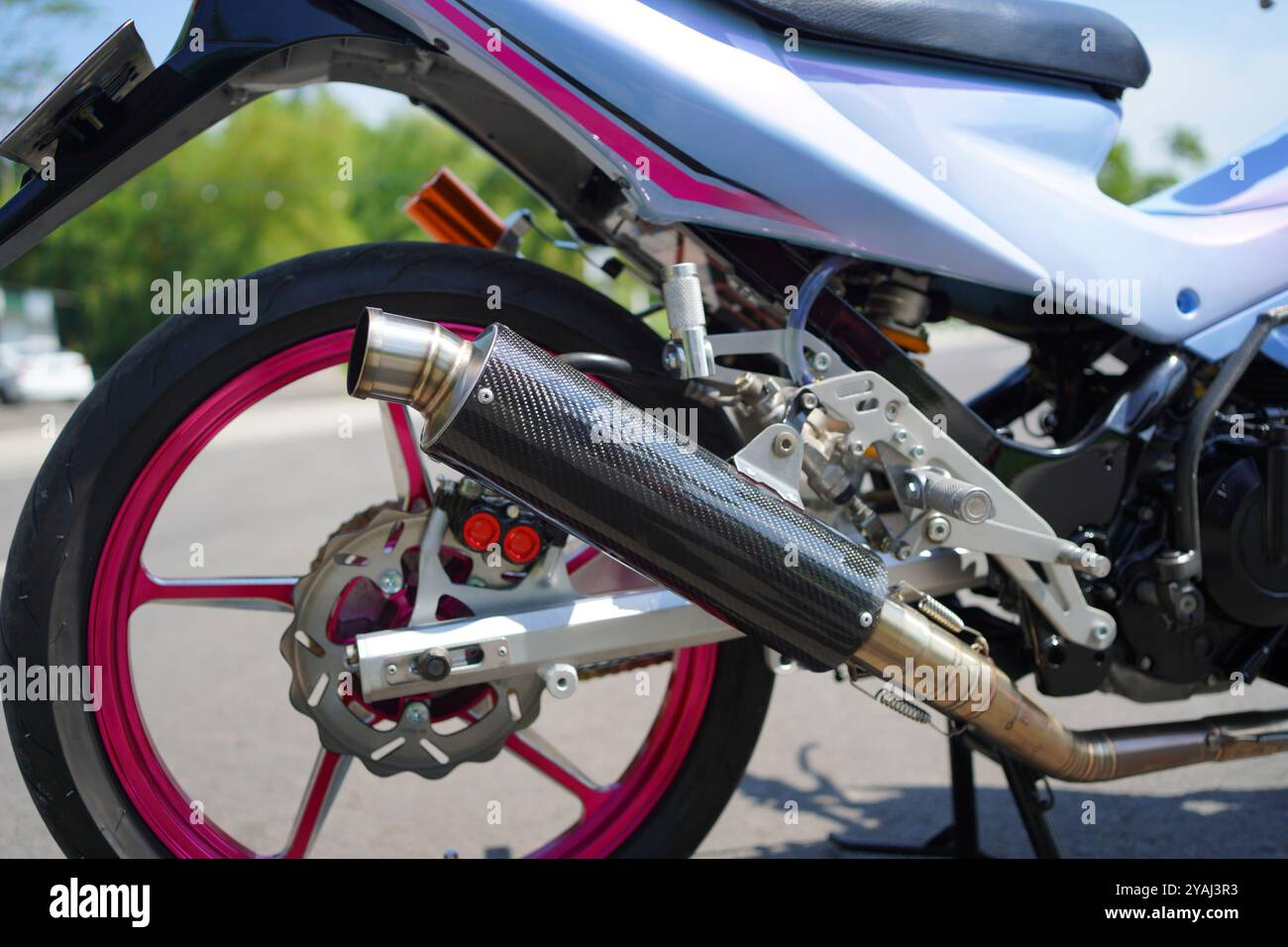 Underbone motorcycle hi-res stock photography and images - Alamy