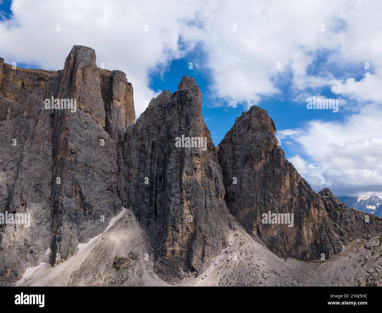 Torri del Sella towers. Sella Pass, Fassa and Gardena Valley ...