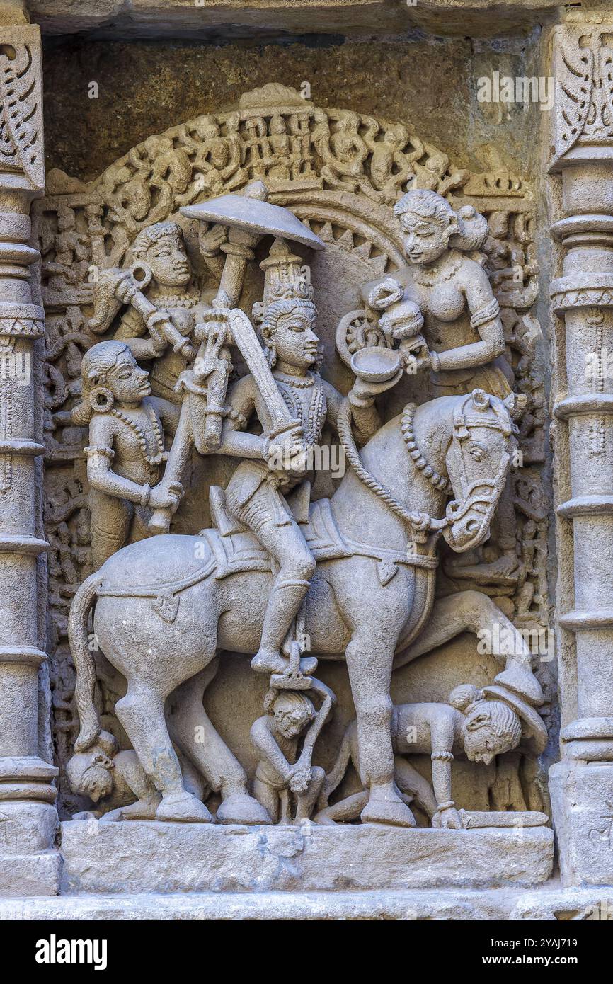 Queens step well patan gujarat hi-res stock photography and images - Alamy