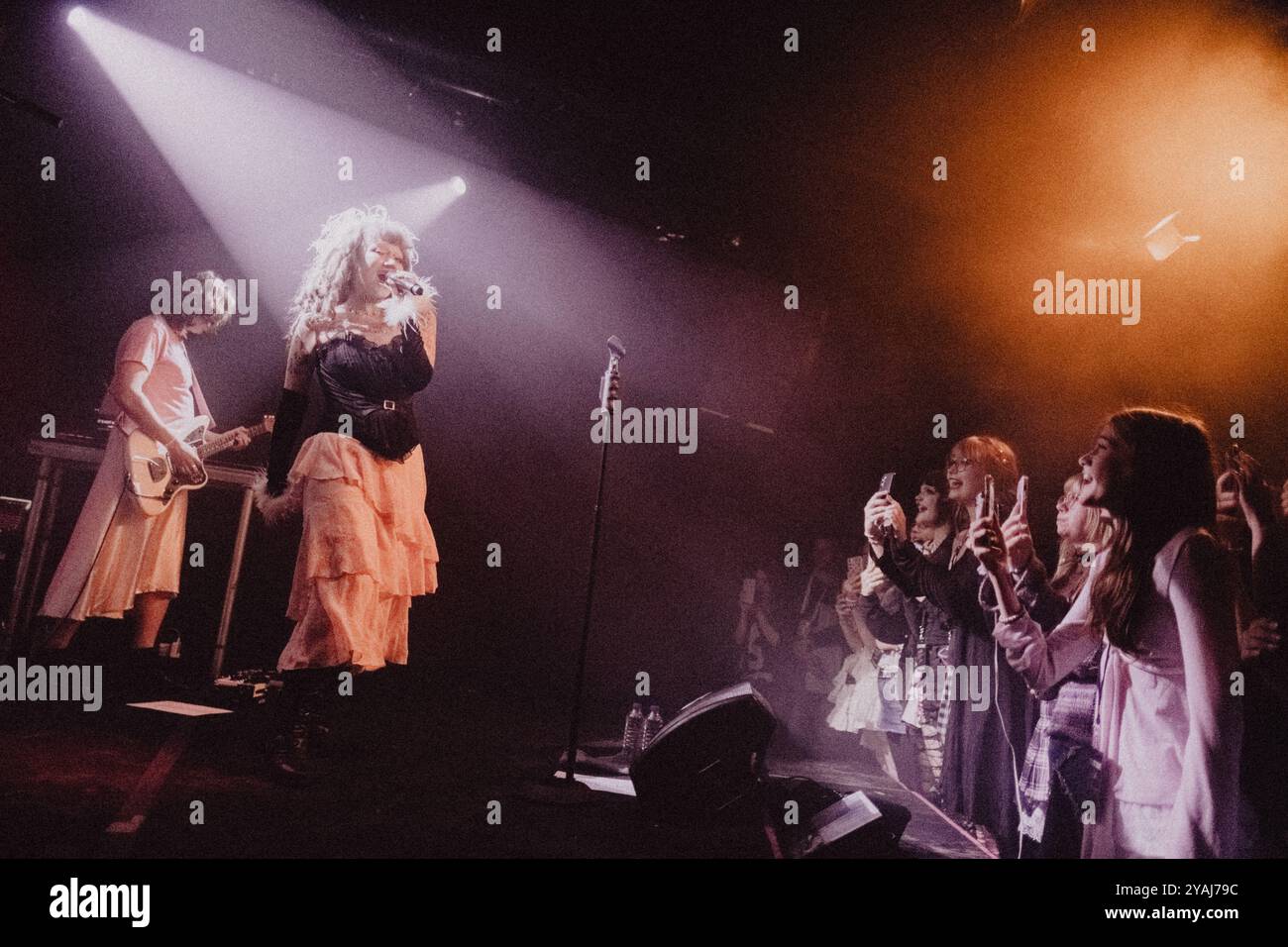 Copenhagen, Denmark. 13th, October 2024. The British singer Jazmin Bean ...