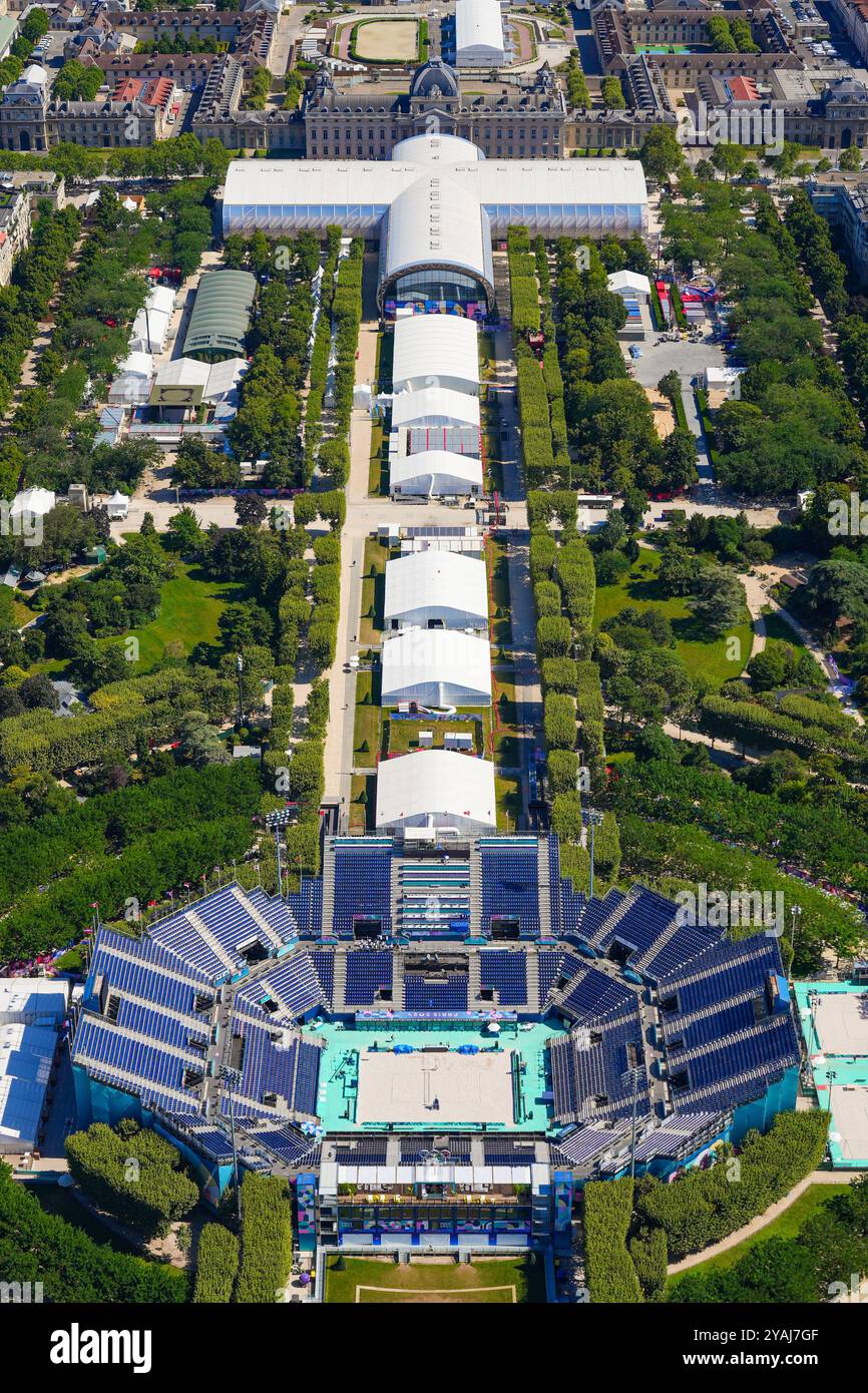 Paris aerial view stadium olympics hi-res stock photography and images ...