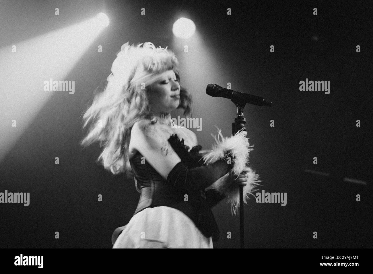 Copenhagen, Denmark. 13th, October 2024. The British singer Jazmin Bean ...