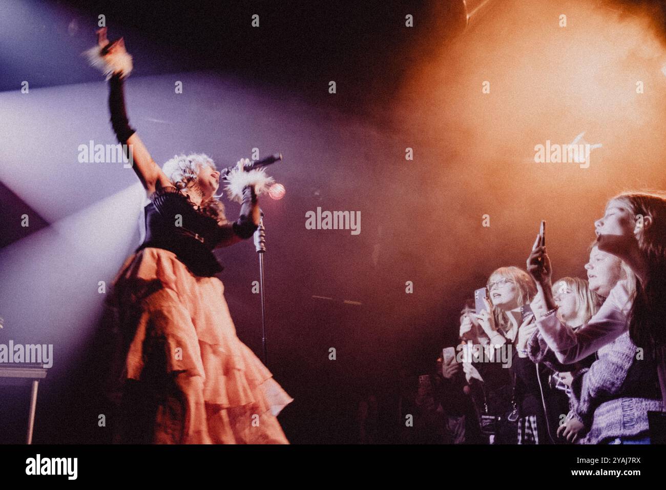 Copenhagen, Denmark. 13th, October 2024. The British singer Jazmin Bean ...