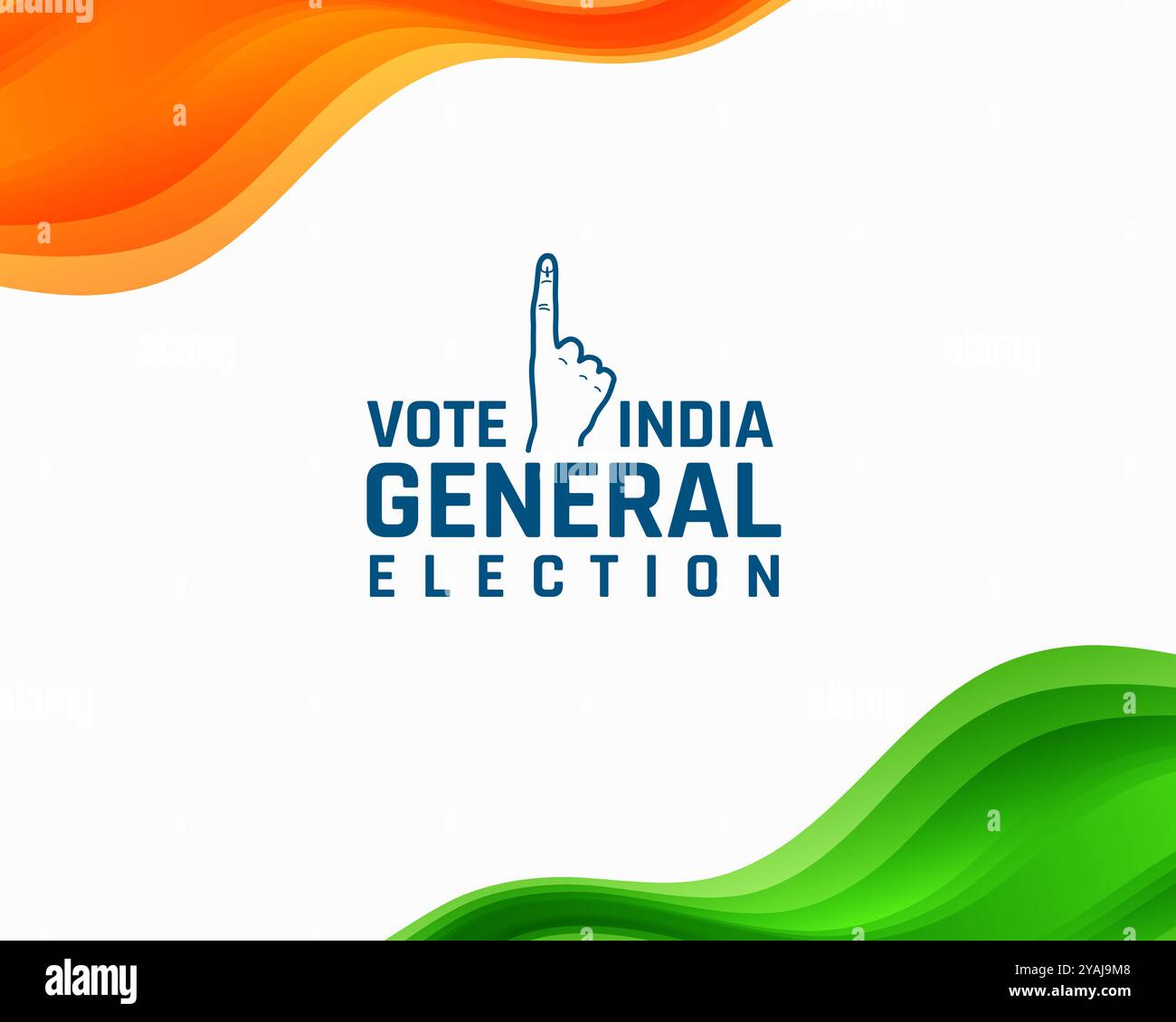 vote for indian general election background for social awareness vector ...
