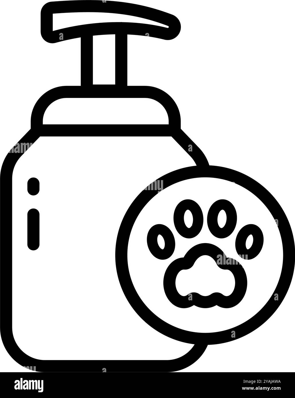 Dog wash paw Cut Out Stock Images & Pictures - Alamy