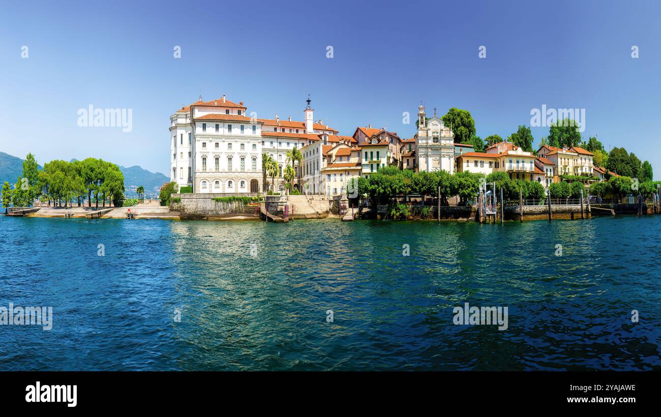 Isola Bella, Lake Maggiore, Italy; October 14, 2024 - A view of the ...