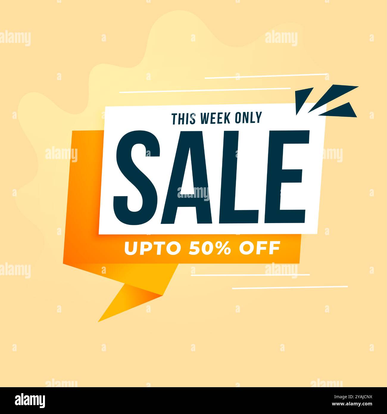 Stylish big sale festive Stock Vector Images - Alamy