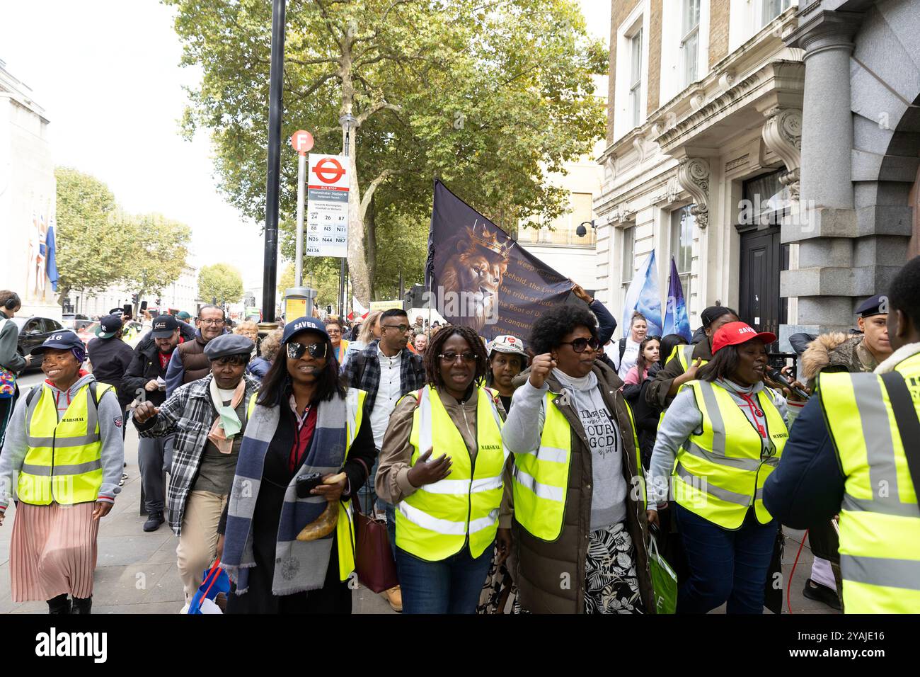London rally christ is king hi-res stock photography and images - Alamy