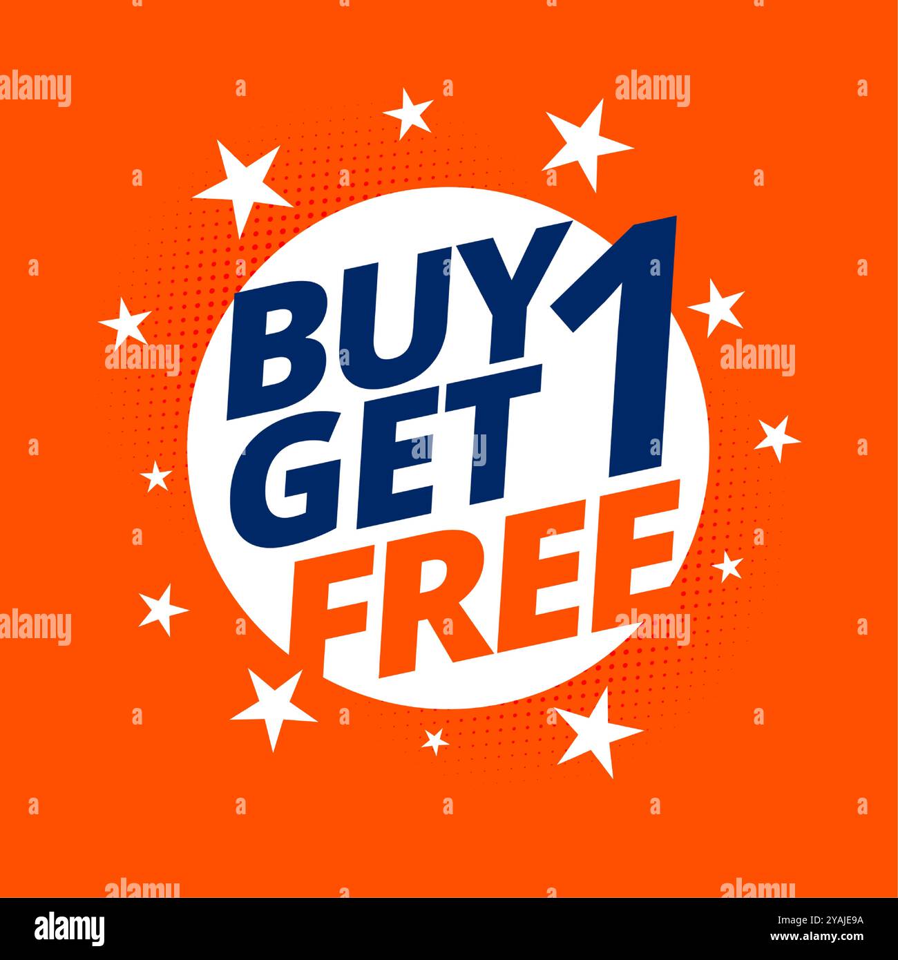 stylish buy one get one free sale offer template for business promo ...