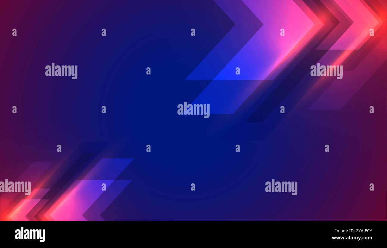 modern and shiny geometric arrow backdrop for corporate presentation ...