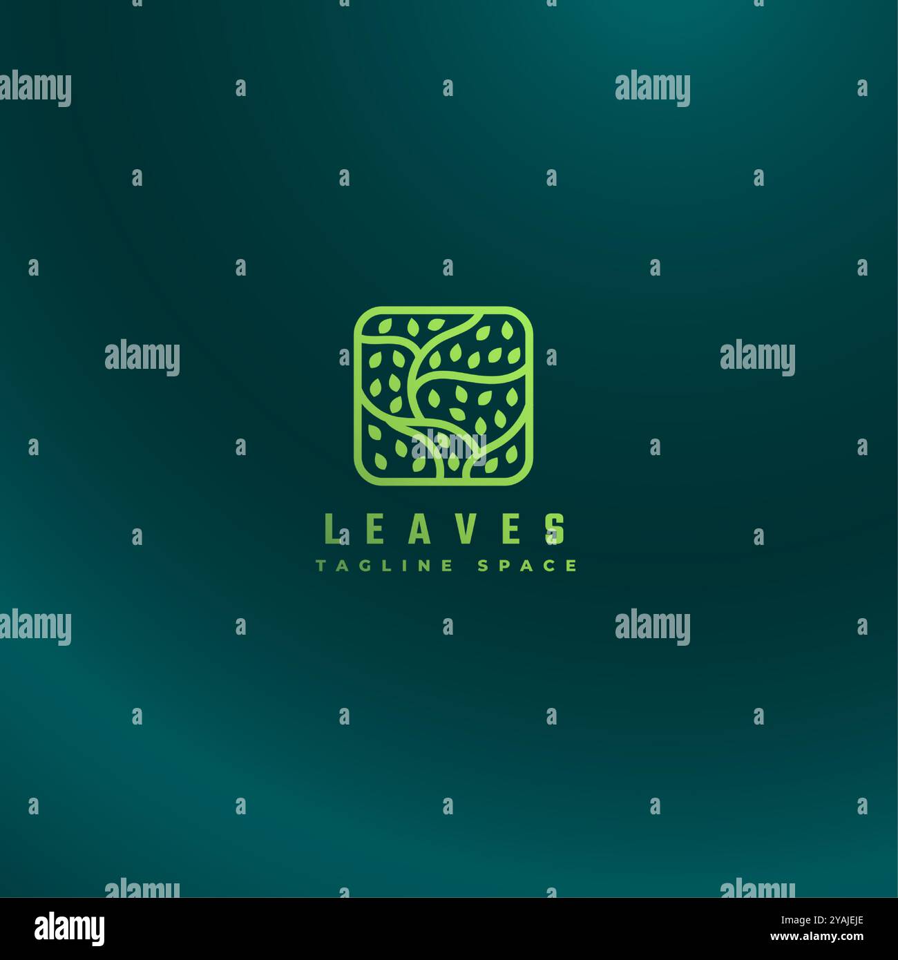 creative green leaves in herbal life concept vector Stock Vector Image ...