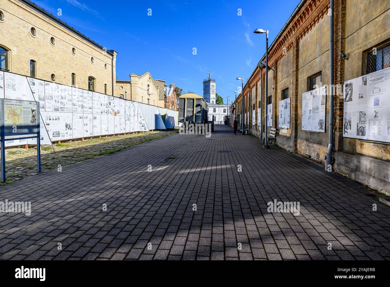 Riga Ghetto and Latvian Holocaust Museum Stock Photo - Alamy
