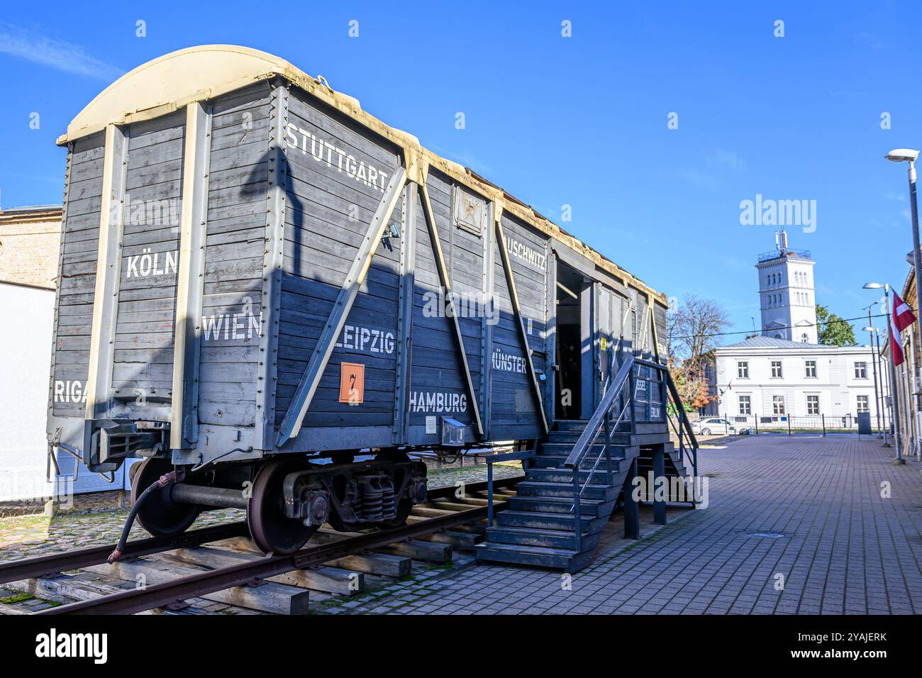 Riga Ghetto and Latvian Holocaust Museum Stock Photo - Alamy