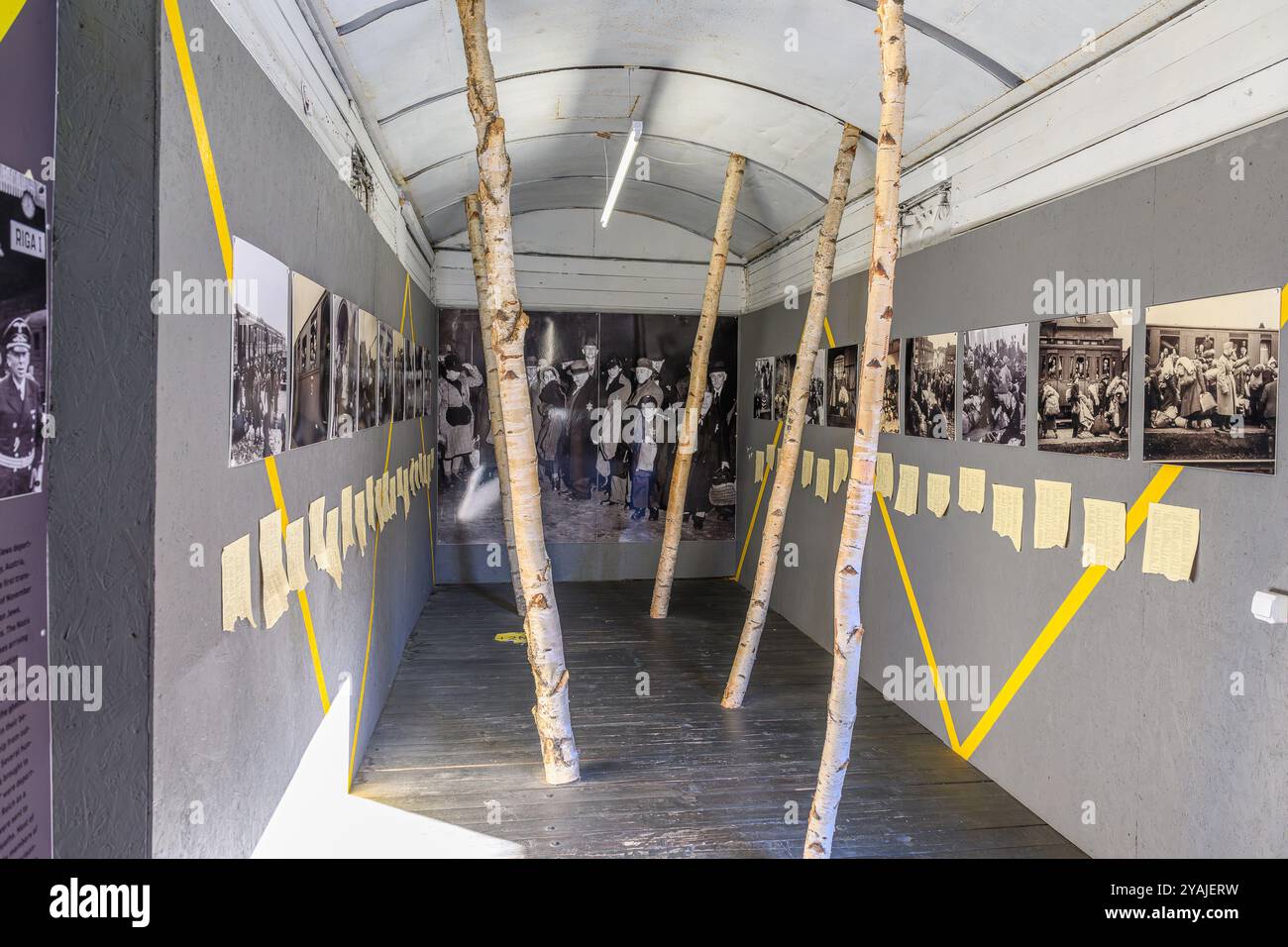 Holocaust train hi-res stock photography and images - Alamy