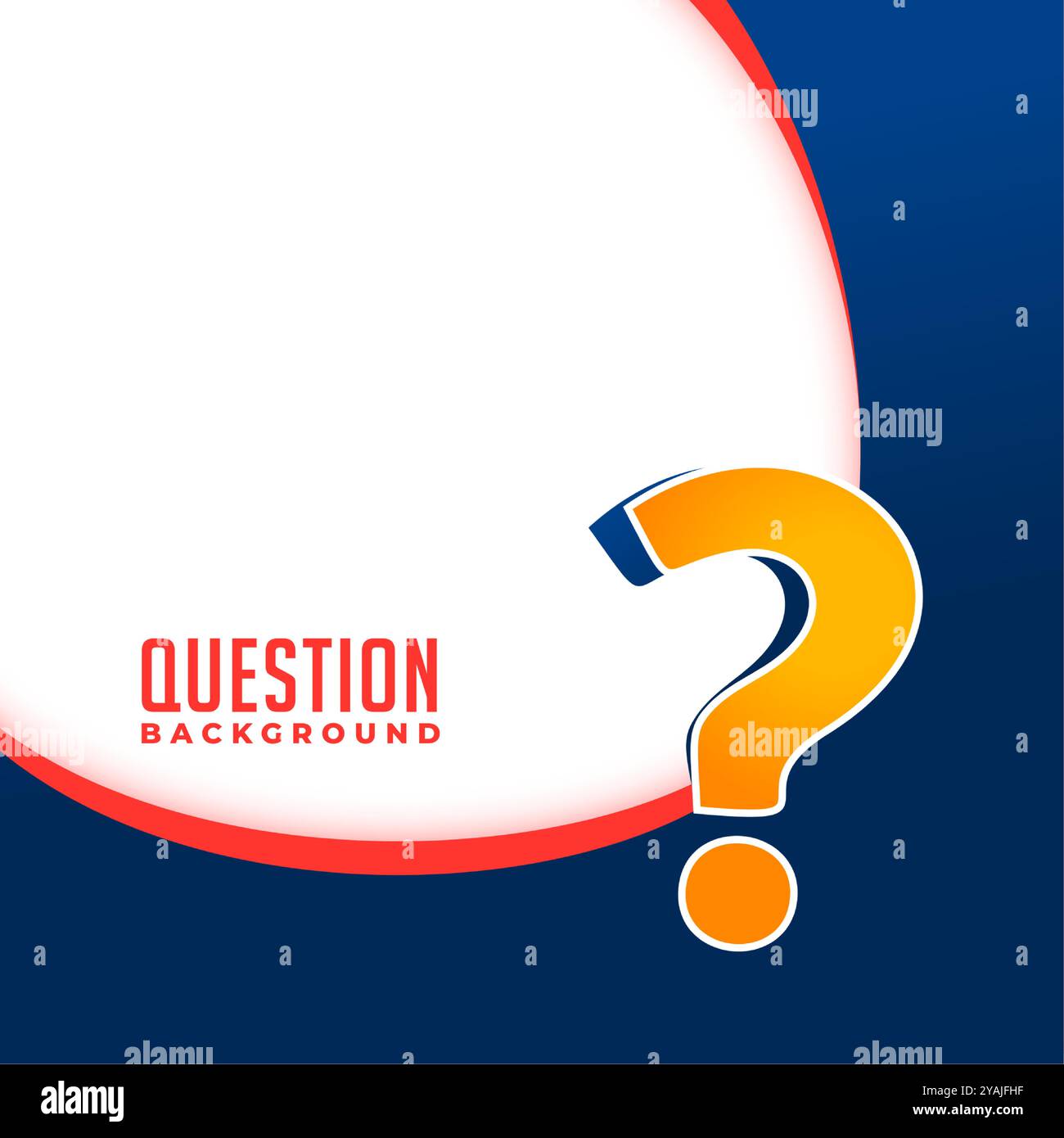 stylish FAQ query template think and discuss problem vector Stock ...