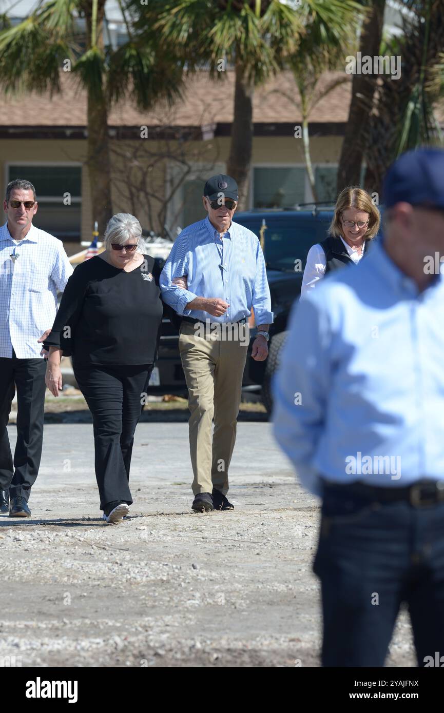 ST PETE BEACH, FLORIDA - OCTOBER 13: U.S. President Joe Biden walks ...