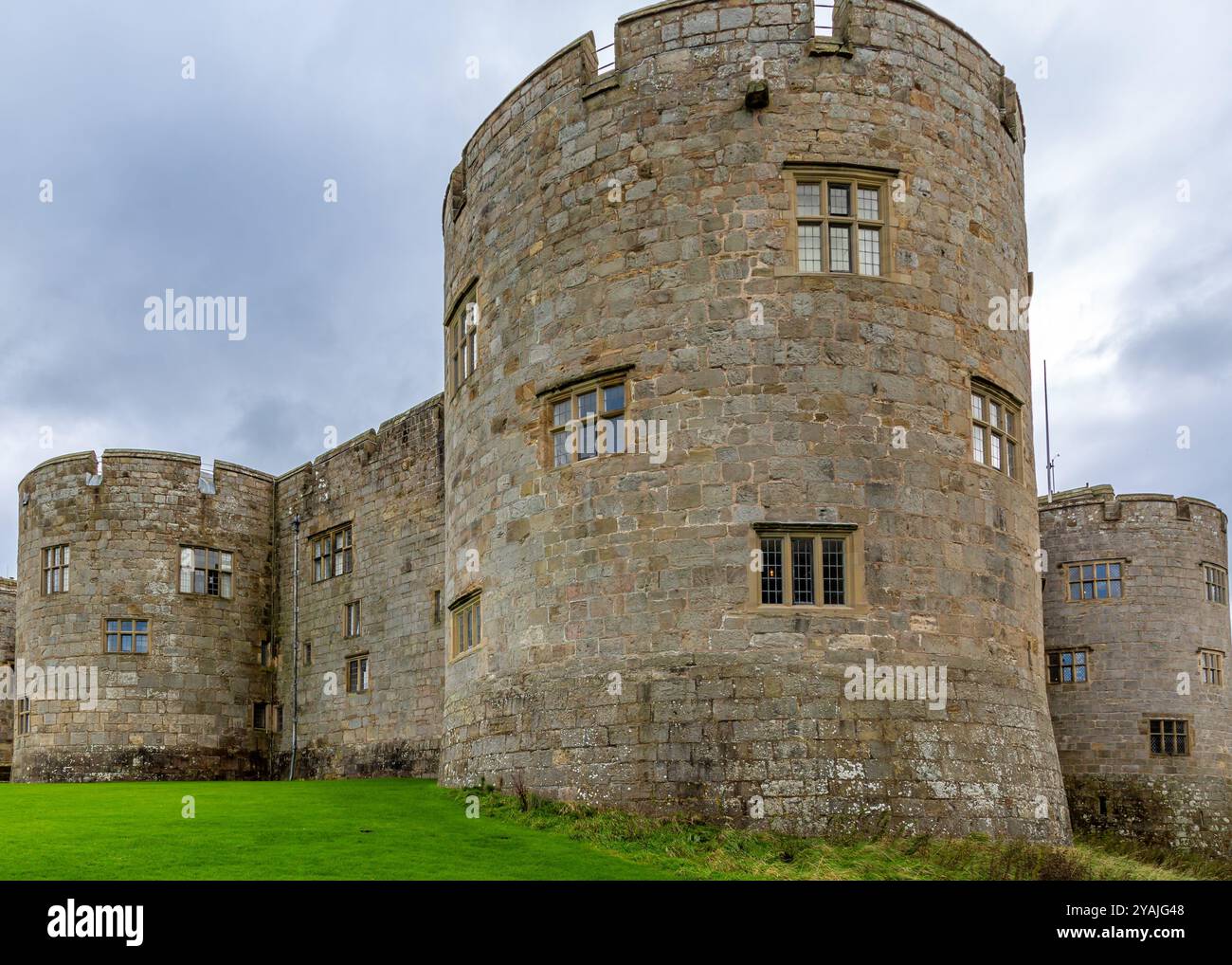 Historic Chirk Castle Grounds & Gardens, Wales UK Stock Photo - Alamy