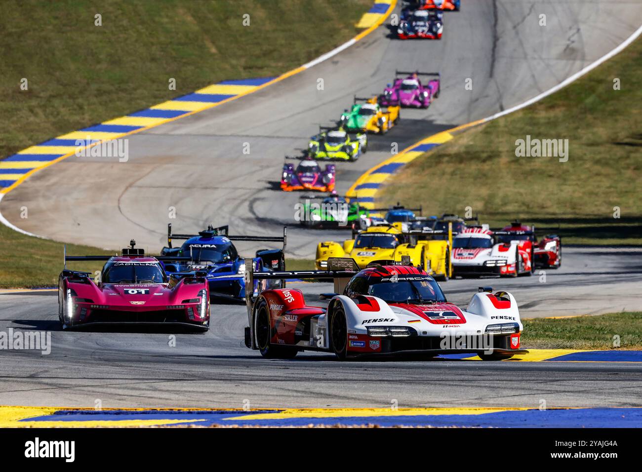 Braselton, Vereinigte Staaten. 12th Oct, 2024. Porsche 963, Porsche Penske Motorsport (#7), Dane ...