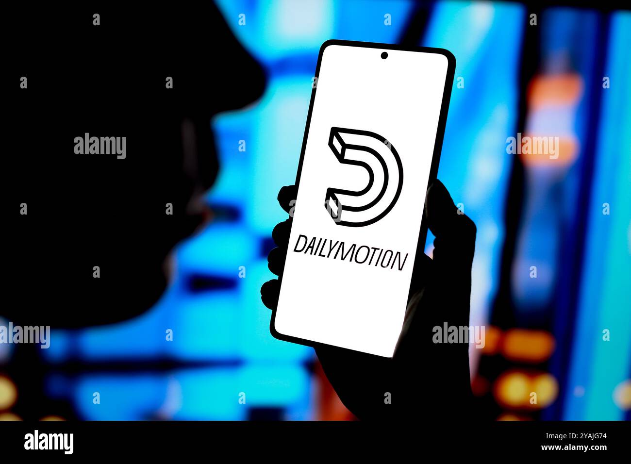 August 31, 2024, Paraguay. In this photo illustration, the Dailymotion ...