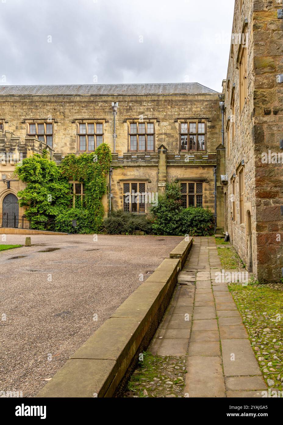 Historic Chirk Castle Grounds & Gardens, Wales UK Stock Photo - Alamy
