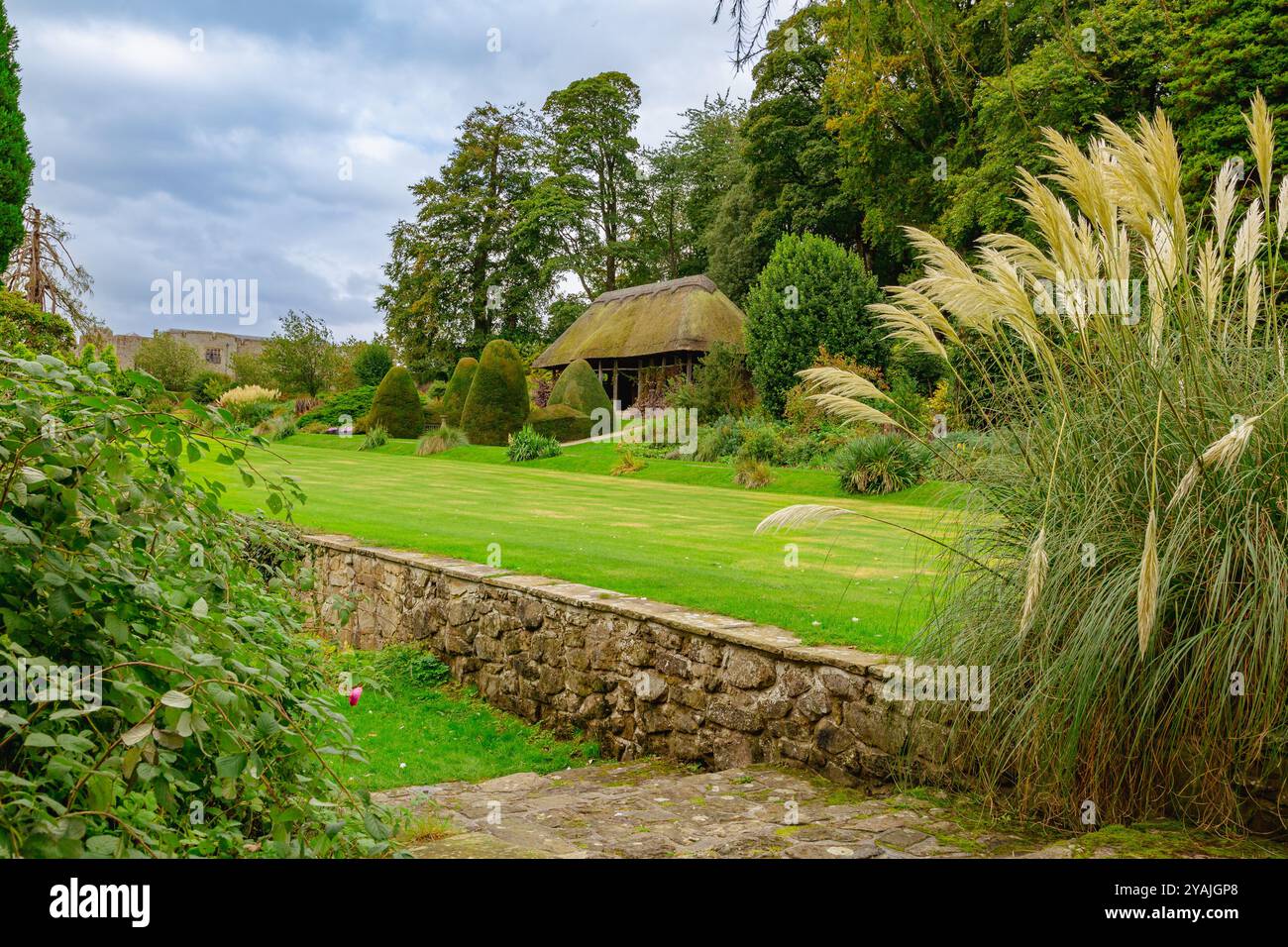Historic Chirk Castle Grounds & Gardens, Wales UK Stock Photo - Alamy