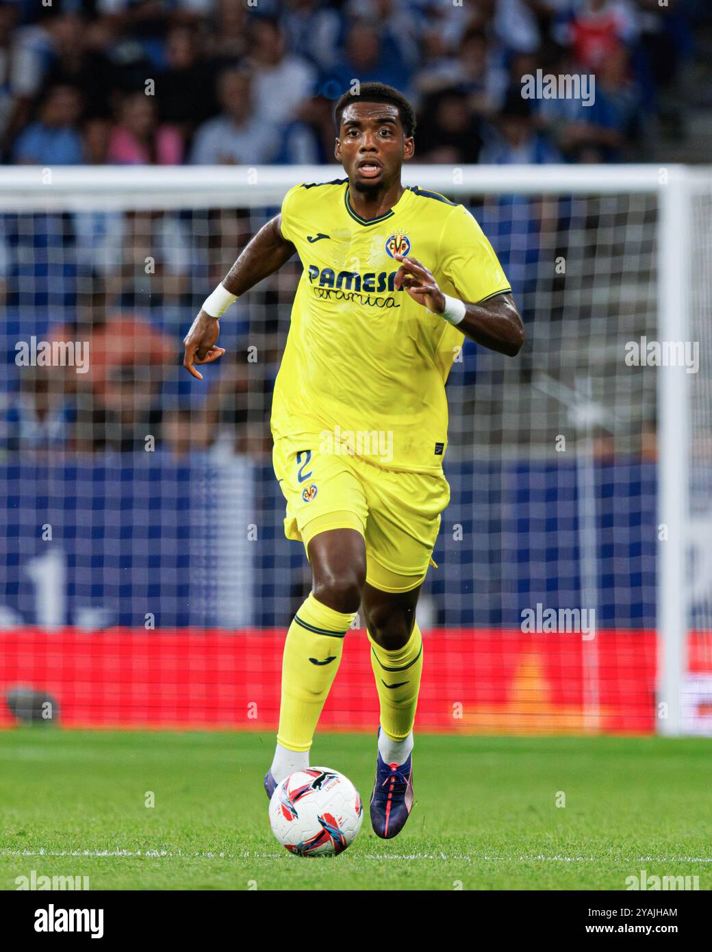 Barcelona, Spain. 26th Sep, 2024. Logan Costa of (Villarreal CF) seen ...
