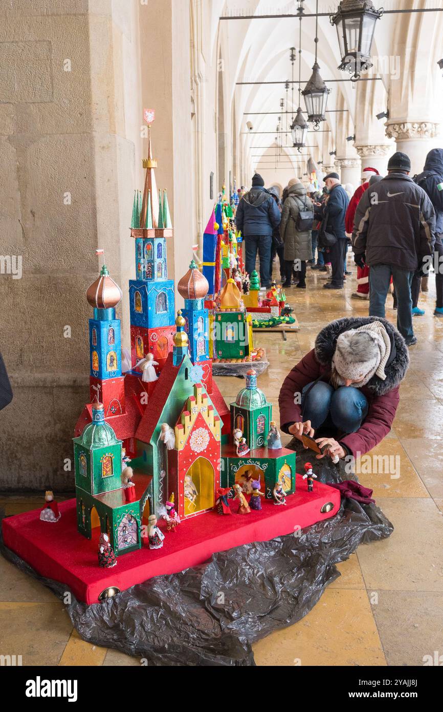 Krakow christmas market nativity hi-res stock photography and images ...