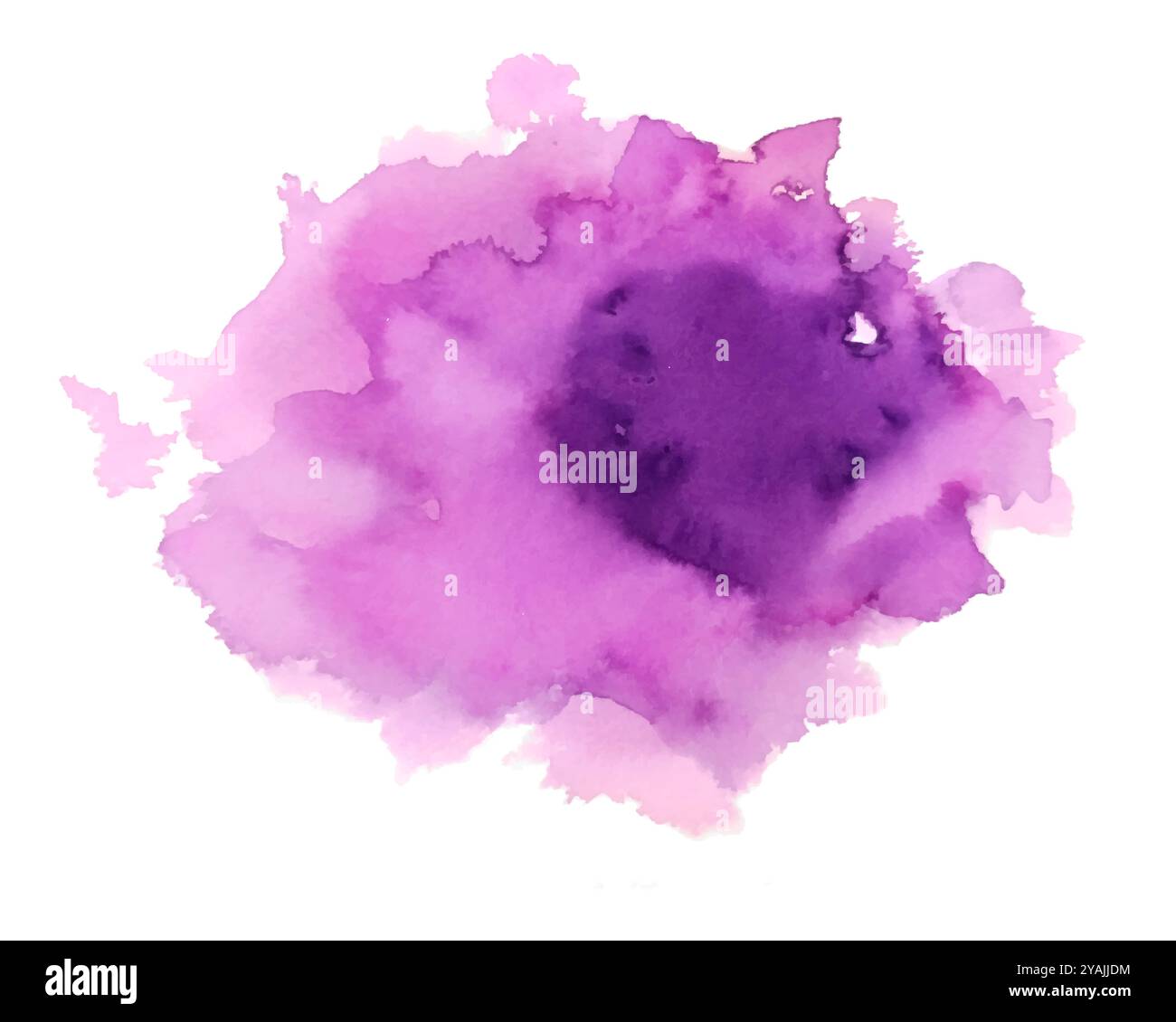 brush strokes style abstract purple watercolor ink blot texture ...