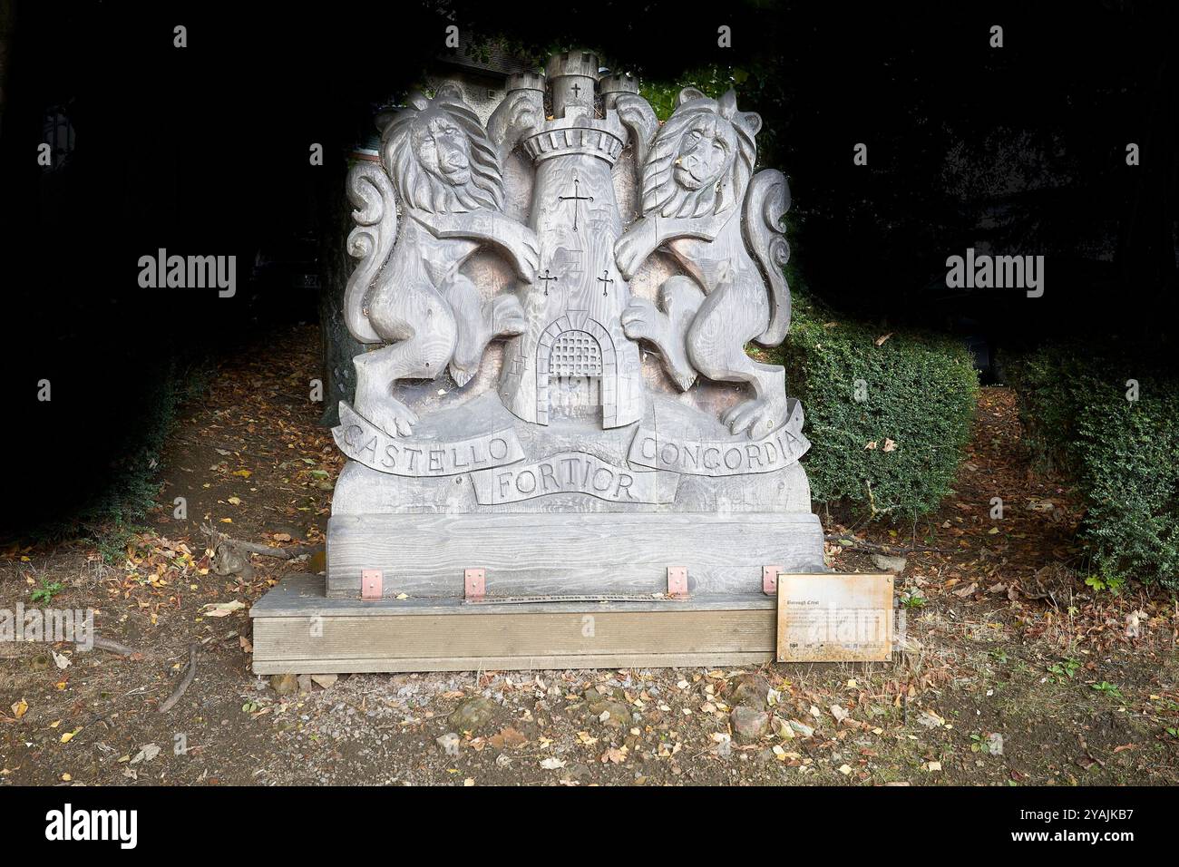 Crest of Northampton, England Stock Photo - Alamy
