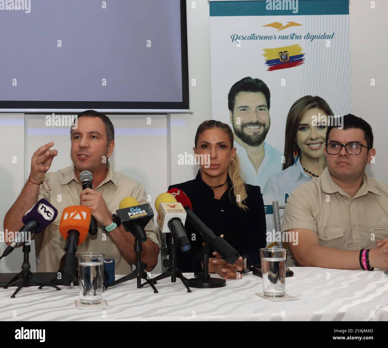 SUMA IMPUGNACION TOPIC Quito, Monday, October 14, 2024 Press Conference ...