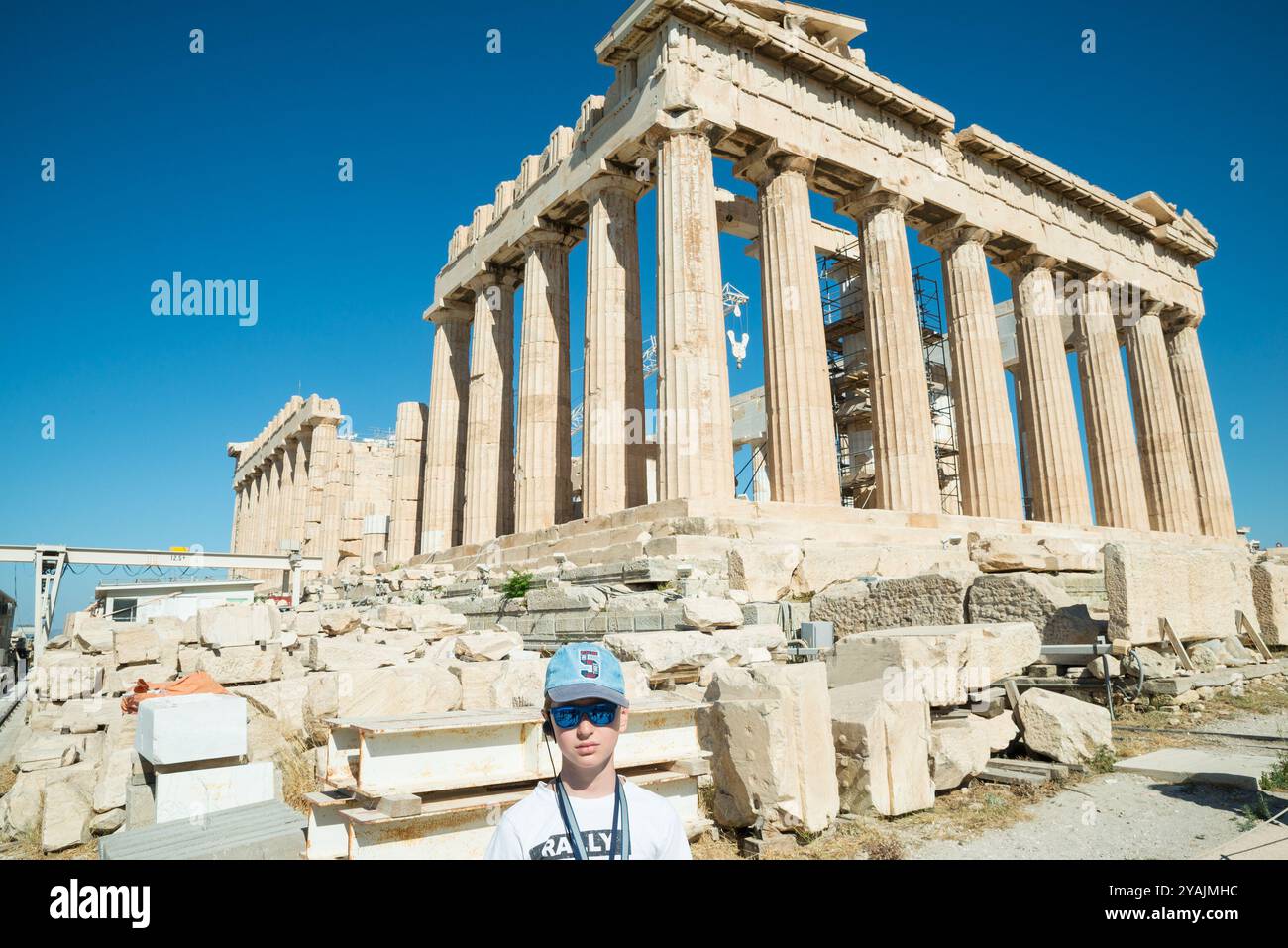 The Parthenon, Athenian Acropolis, Athens, Greece Stock Photo - Alamy