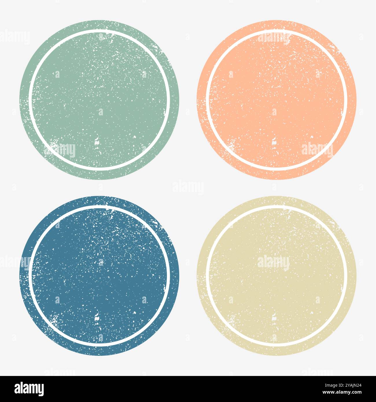 collection of empty round shape element design vector Stock Vector Image & Art - Alamy